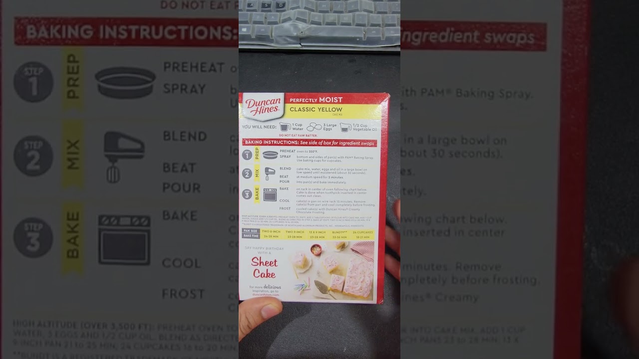 Caja para hacer pastel: 5 recetas irresistibles y fáciles