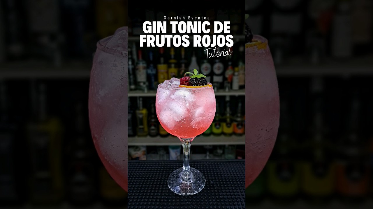 Gin con frutos rojos: 5 recetas irresistibles para disfrutar