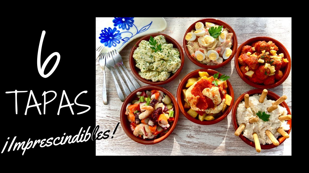 Tapas frías originales y rápidas: 7 recetas fáciles y deliciosas